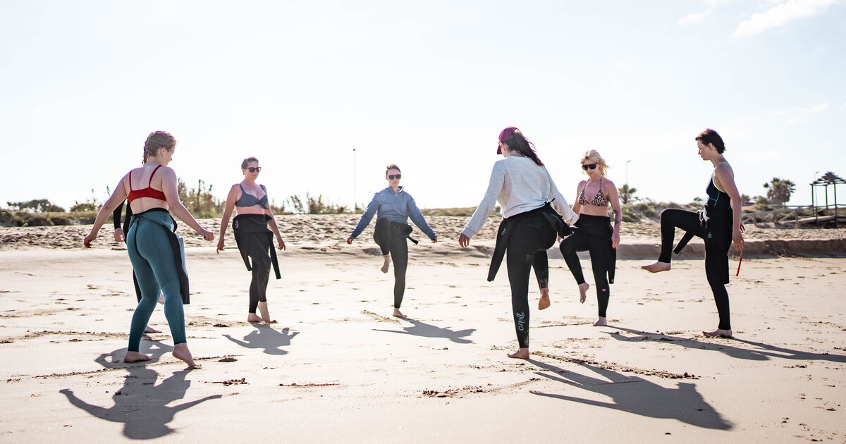 Surf Fitness for the surf course | A-Frame